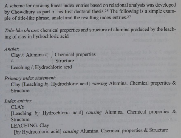 Indexing Systems, Metadata, & Data Mining